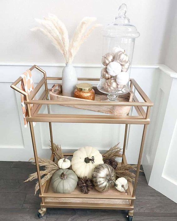 19+ Powerful Bar Cart Ideas For Small Spaces That Are Stunning - From ...