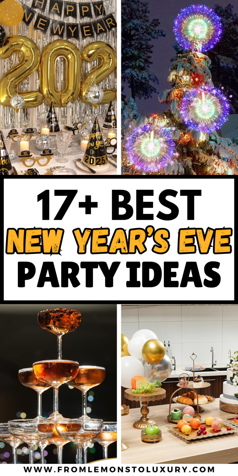 11+ Best New Year's Eve DIY Ideas You Will Love - From Lemons To Luxury