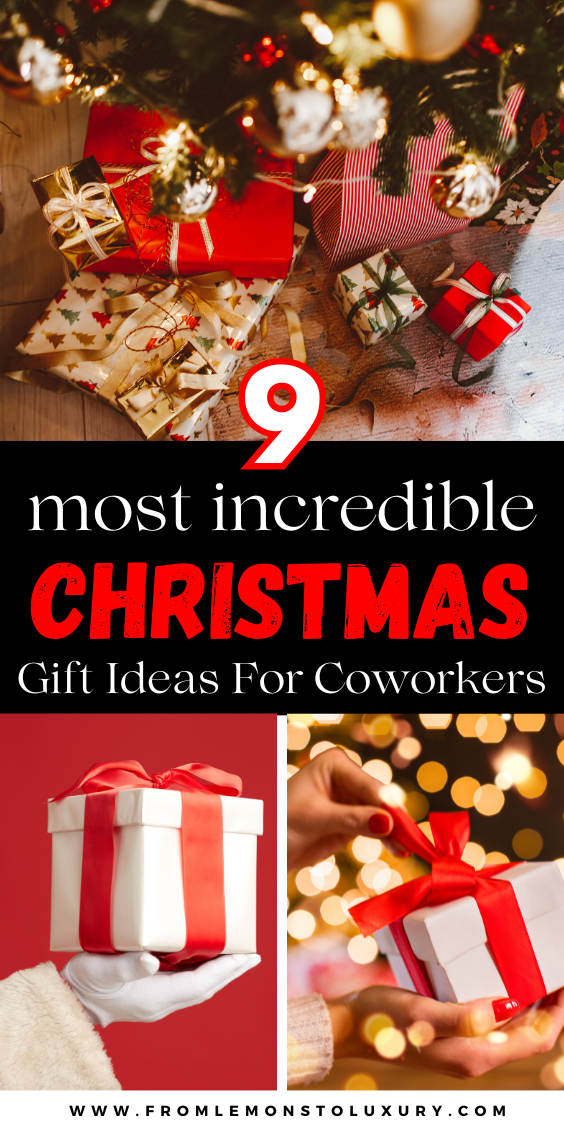 9+ Best Christmas Gift Ideas For Coworkers