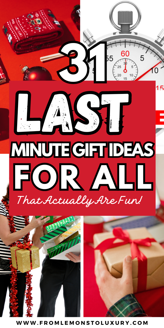 31+ Last Minute Holiday Ideas To Give Anyone