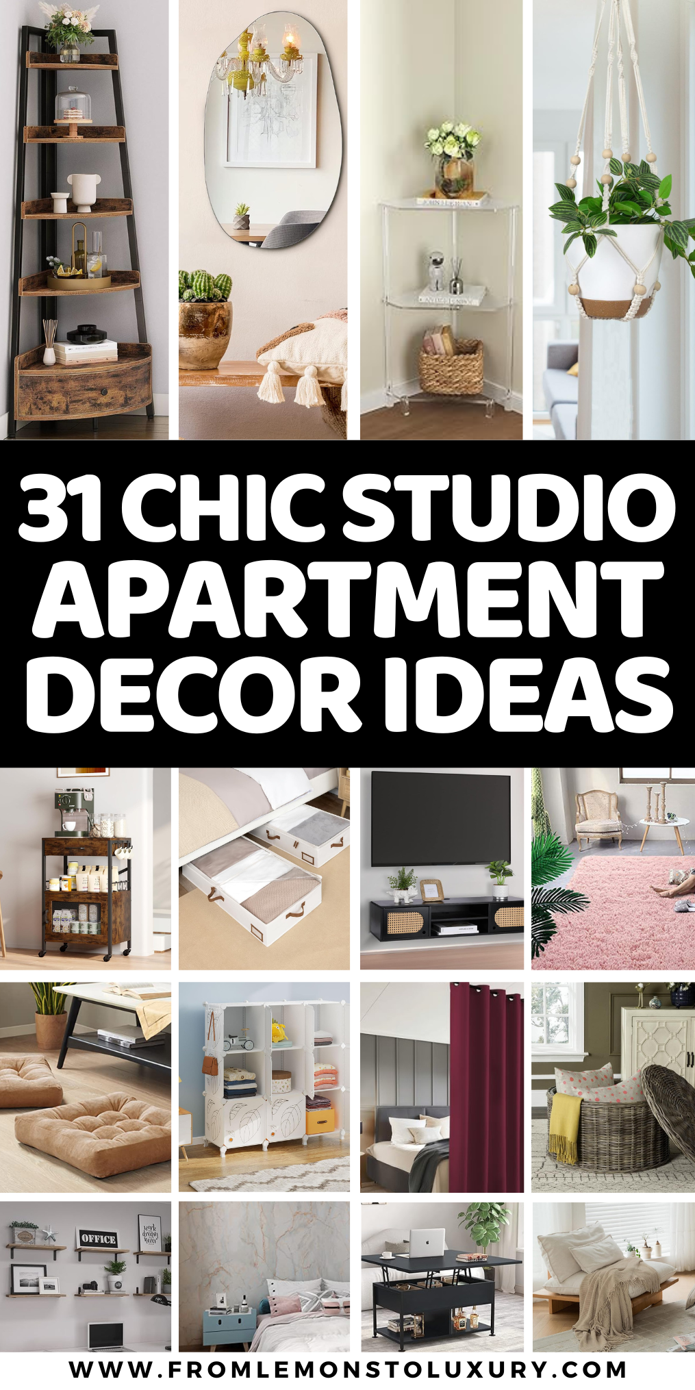 21+ Insanely Good Tiny Apartment Ideas That Will Make Your Space Look ...