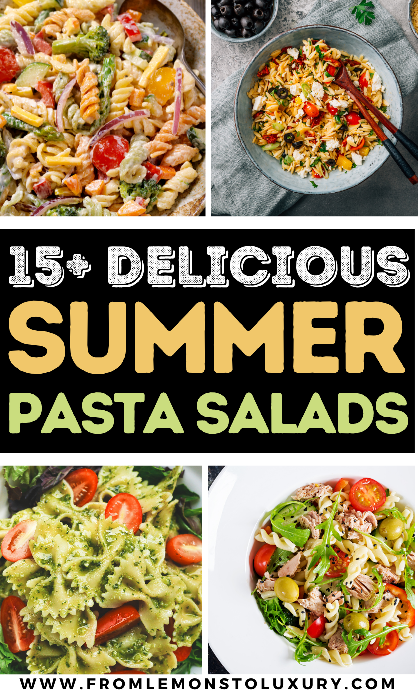 15+ Insanely Delicious Summer Pasta Salads To Recreate - From Lemons To ...