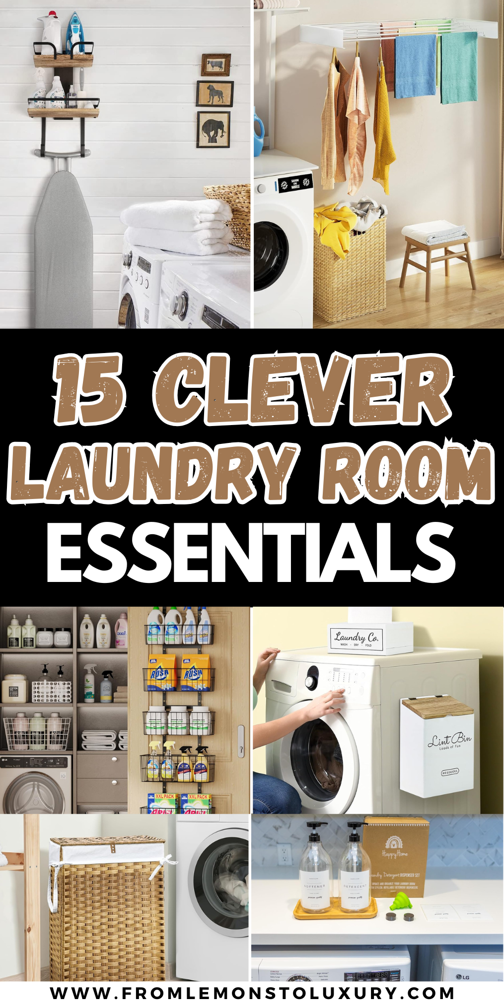 15+ Must Need Laundry Room Essentials You Can't Live Without - From ...