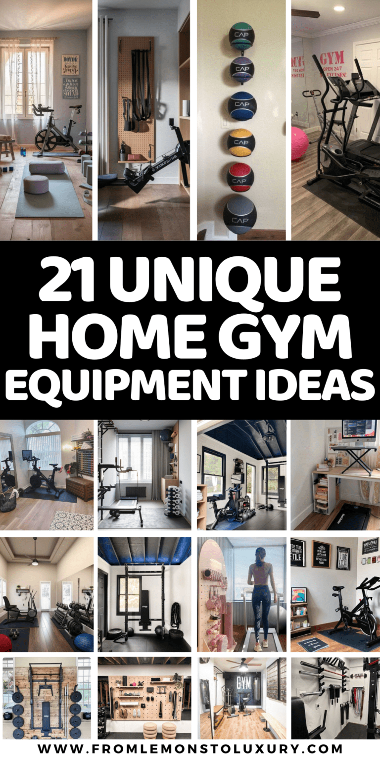 21+ Insanely Good Gym Equipment Ideas You Need For Your Home Gym