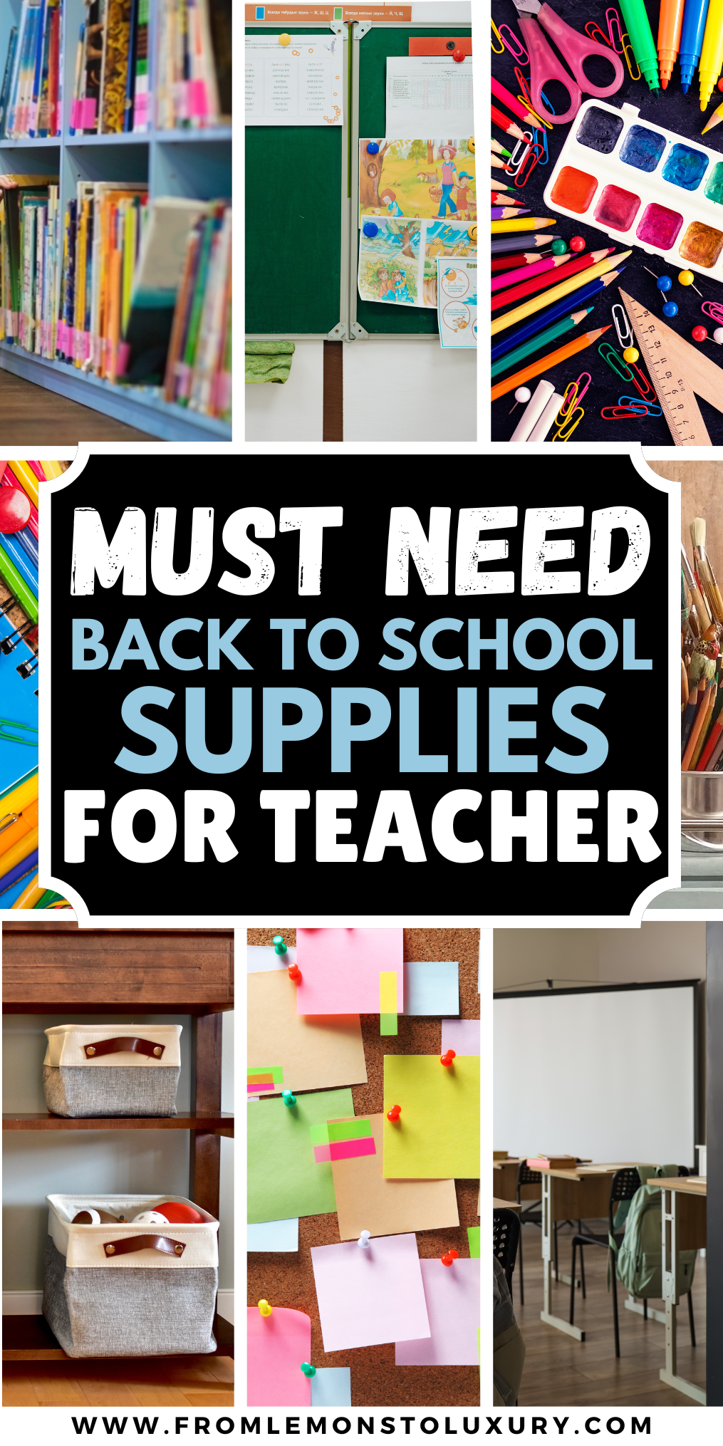 21+ Must Need Back To School Supplies For Elementary School Teachers ...