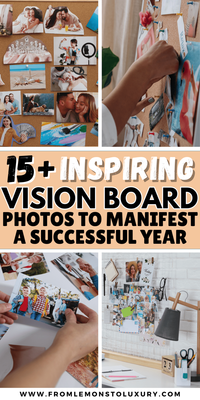 15+ Best Vision Board Photos To Manifest A Successful Year - From ...