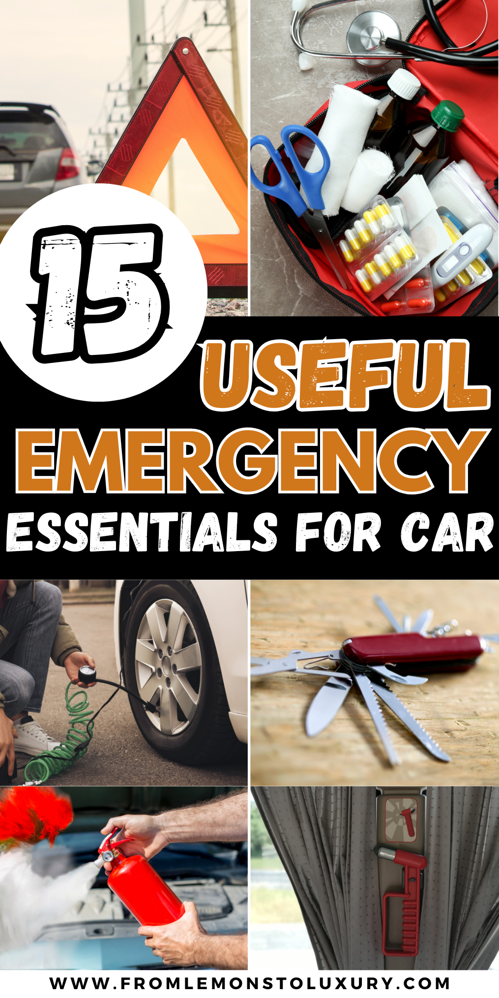 15+ Must Have Emergency Essentials For Car Ideas You Need - From Lemons To Luxury