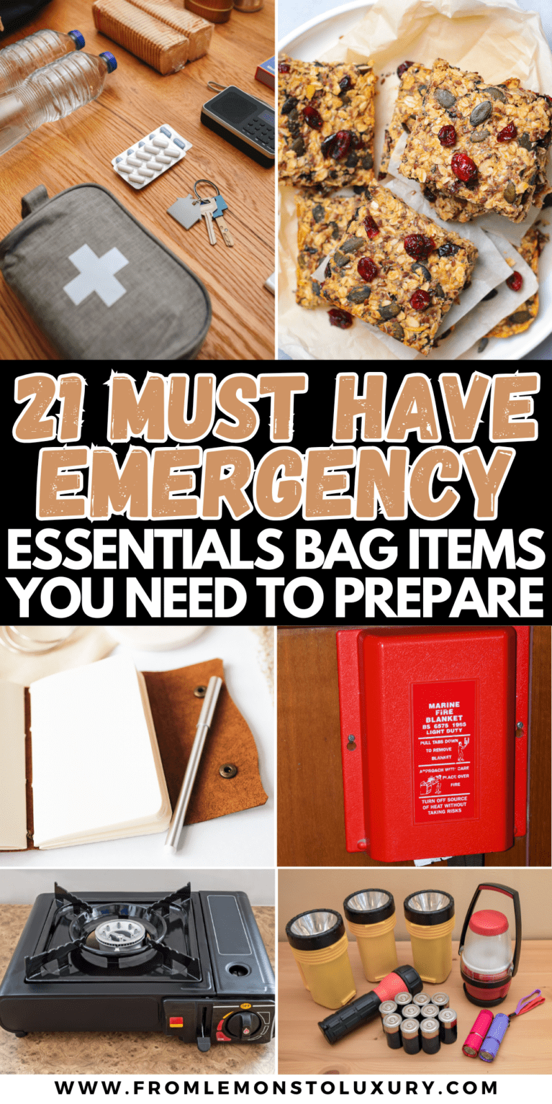21+ Must Have Emergency Essentials Bag Items You Need For Any Event ...