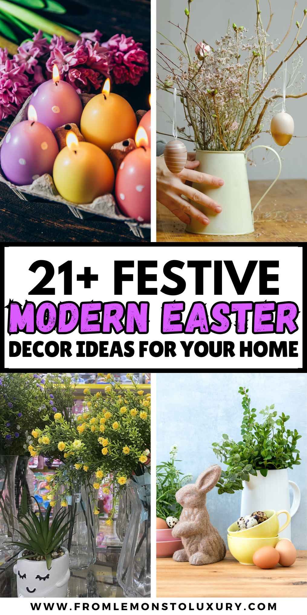 21+ Modern Easter Decor Ideas for a Chic and Festive Celebration - From ...