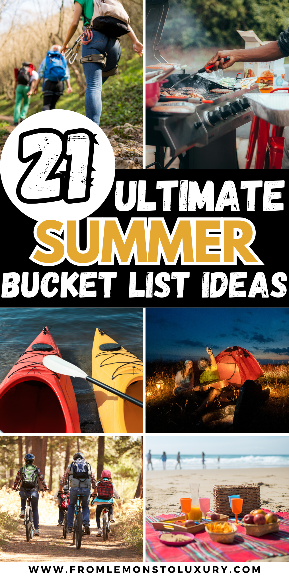 21+ Summer Bucket List Ideas to Make the Most of the Season - From ...