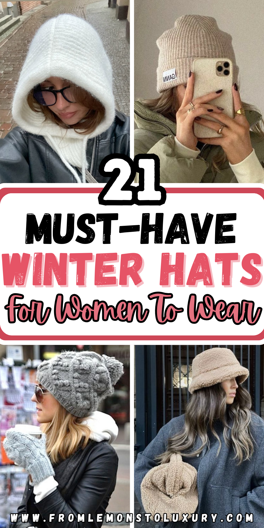 21+ Cozy Winter Hats to Keep You Warm and Stylish - From Lemons To Luxury