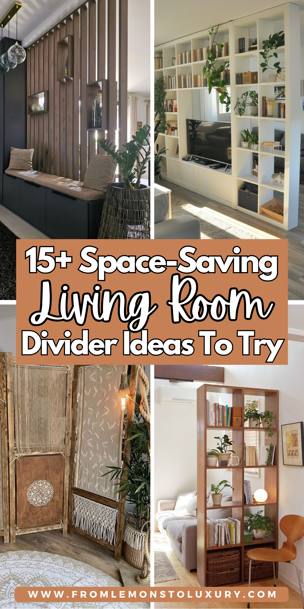 15+ Stylish Living Room Divider Ideas to Define Your Space - From ...