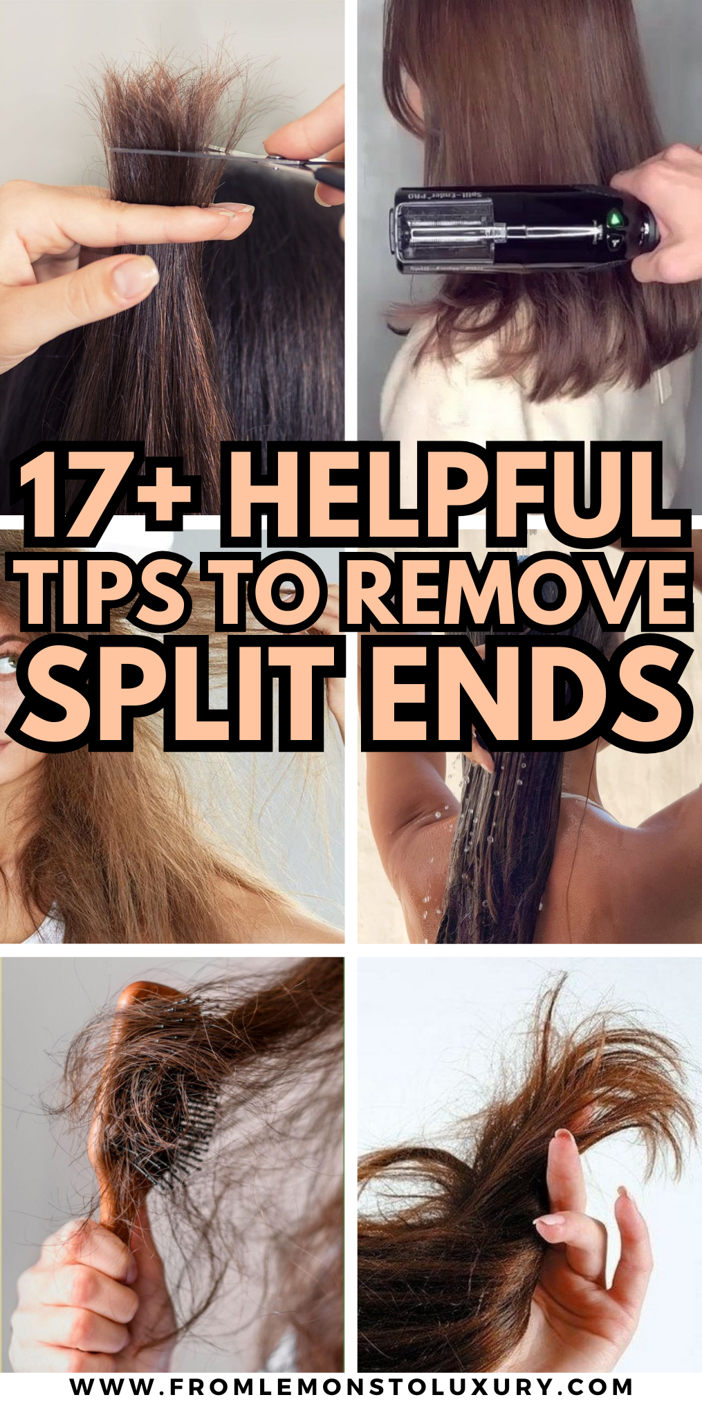 17+ Helpful Tips On How To Remove Split Ends At Home - From Lemons To ...