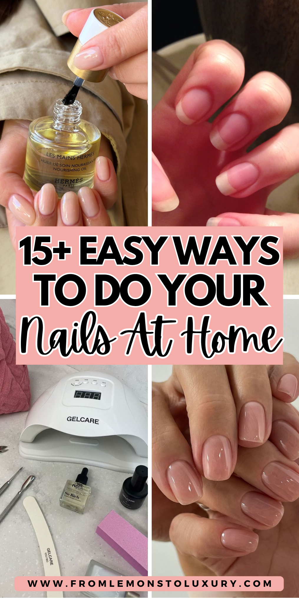 15+ Easy Ways To Do Your Nails At Home (Saving you Thousands) - From ...