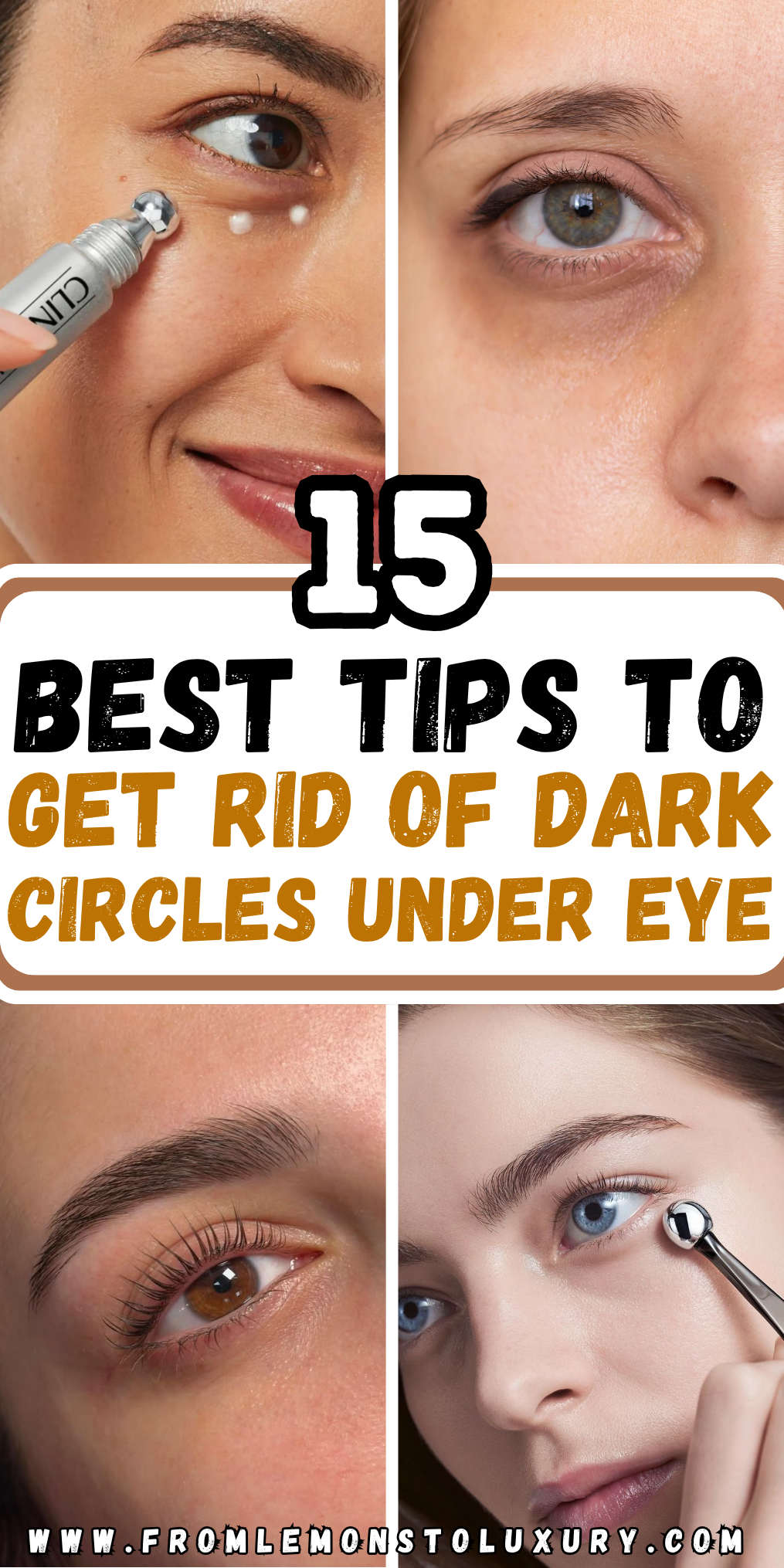 15+ Effective Ways On How To Get Rid Of Dark Circles Under Eyes - From ...